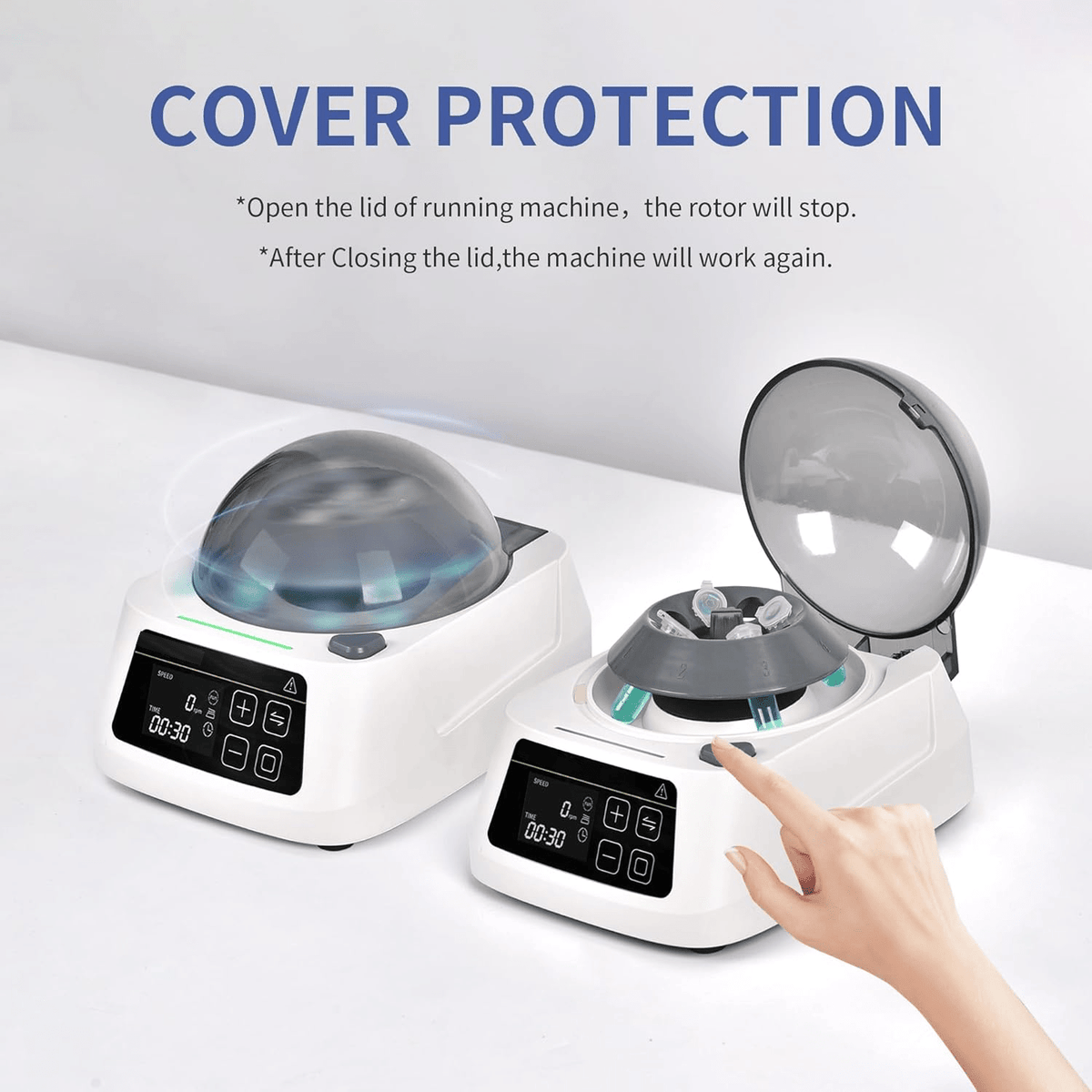 Buy Mini Lab Centrifuge Machine Digital Microcentrifuge online at best ...